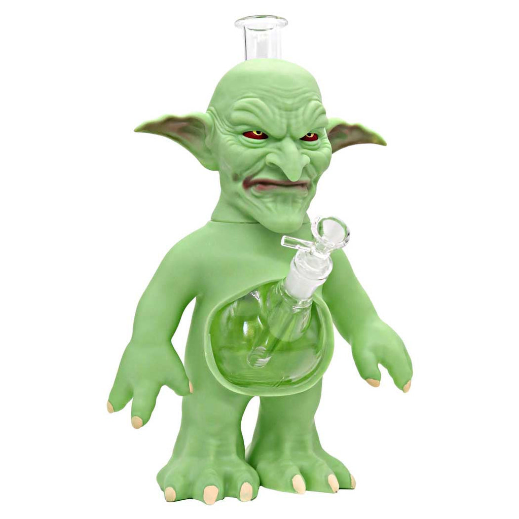 Full Body Goblin 11" Silicone with Glass Water Pipe - Assorted ...