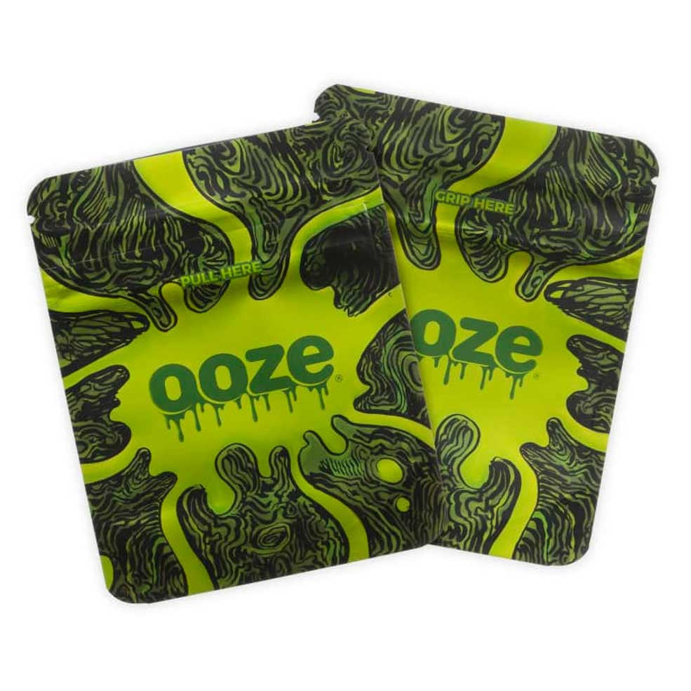 Ooze Designer Series 1oz Mylar Bag 10-Pack Box – Excitement Smokin PA