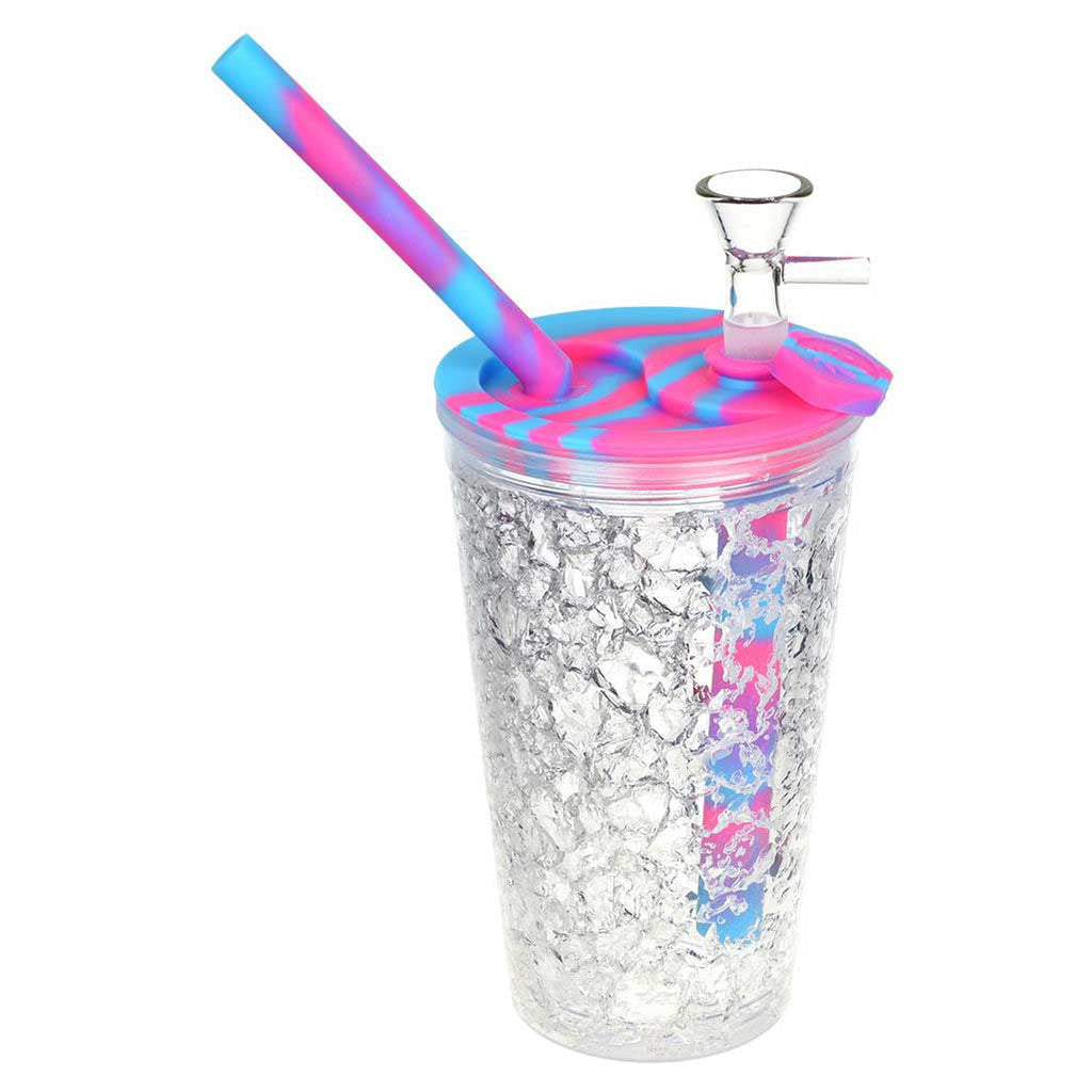 Cooling Freeze Travel Cup Bubbler Water Pipe – Excitement Smokin PA