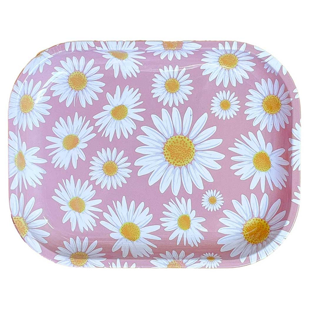 Canna Style Mini Daisy Metal Rolling Tray – Excitement Smokin PA