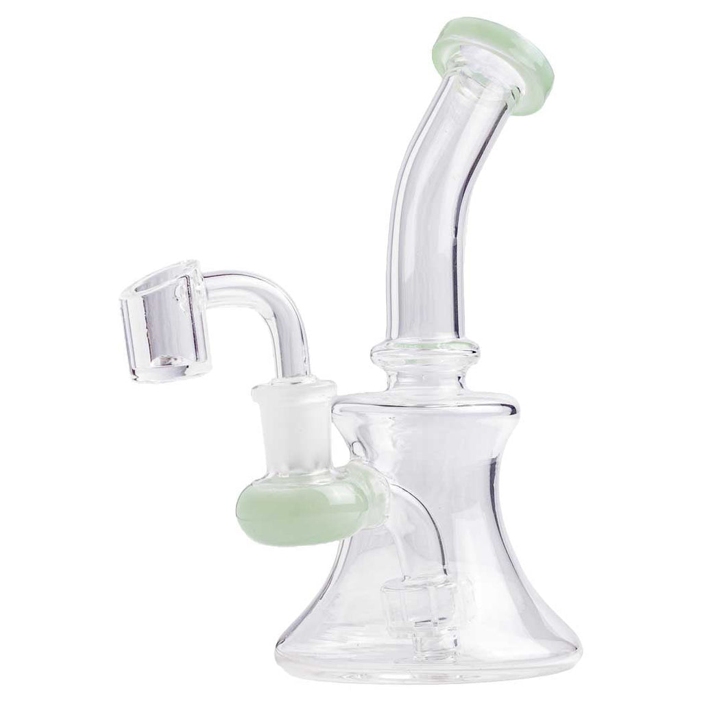 Bent Neck 8" Dab Rig with Matrix Perc and Banger - Assorted ...