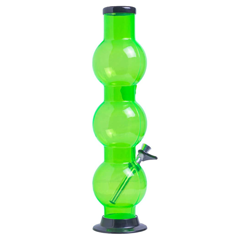 Headway Designs 14" Triple Bubble Acrylic Water Pipe - Assorted ...