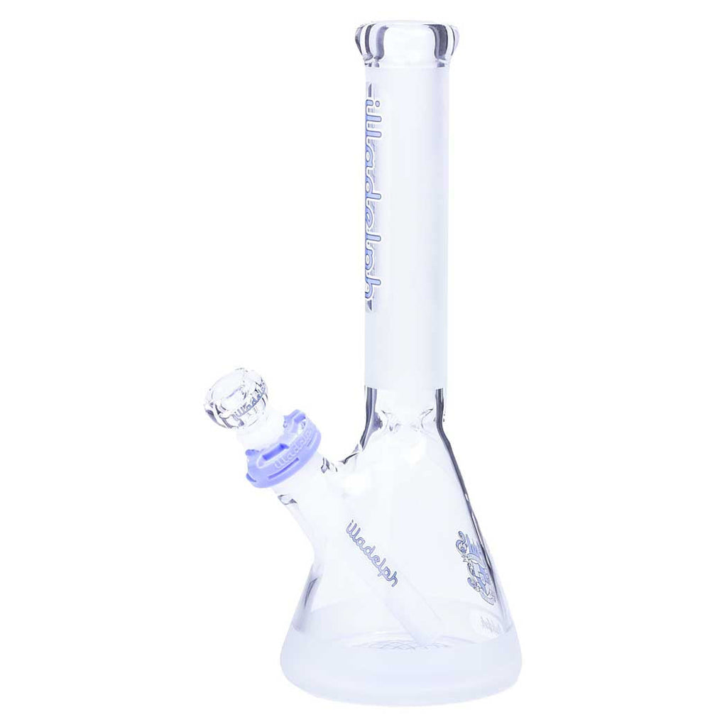 Illadelph Mini Beaker 12" Frosted Water Pipe – Excitement Smokin PA