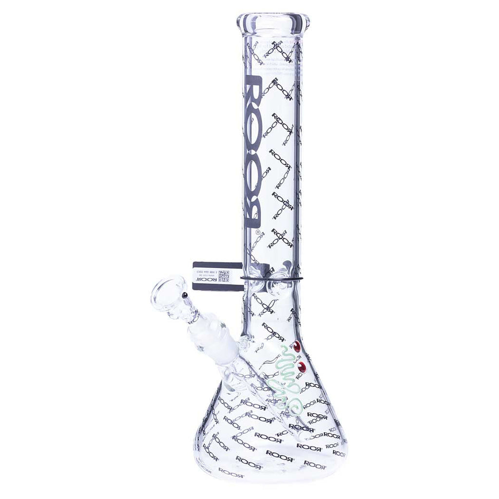 ROOR Classic 14" Beaker 45x5mm Logo'd Out – Excitement Smokin PA