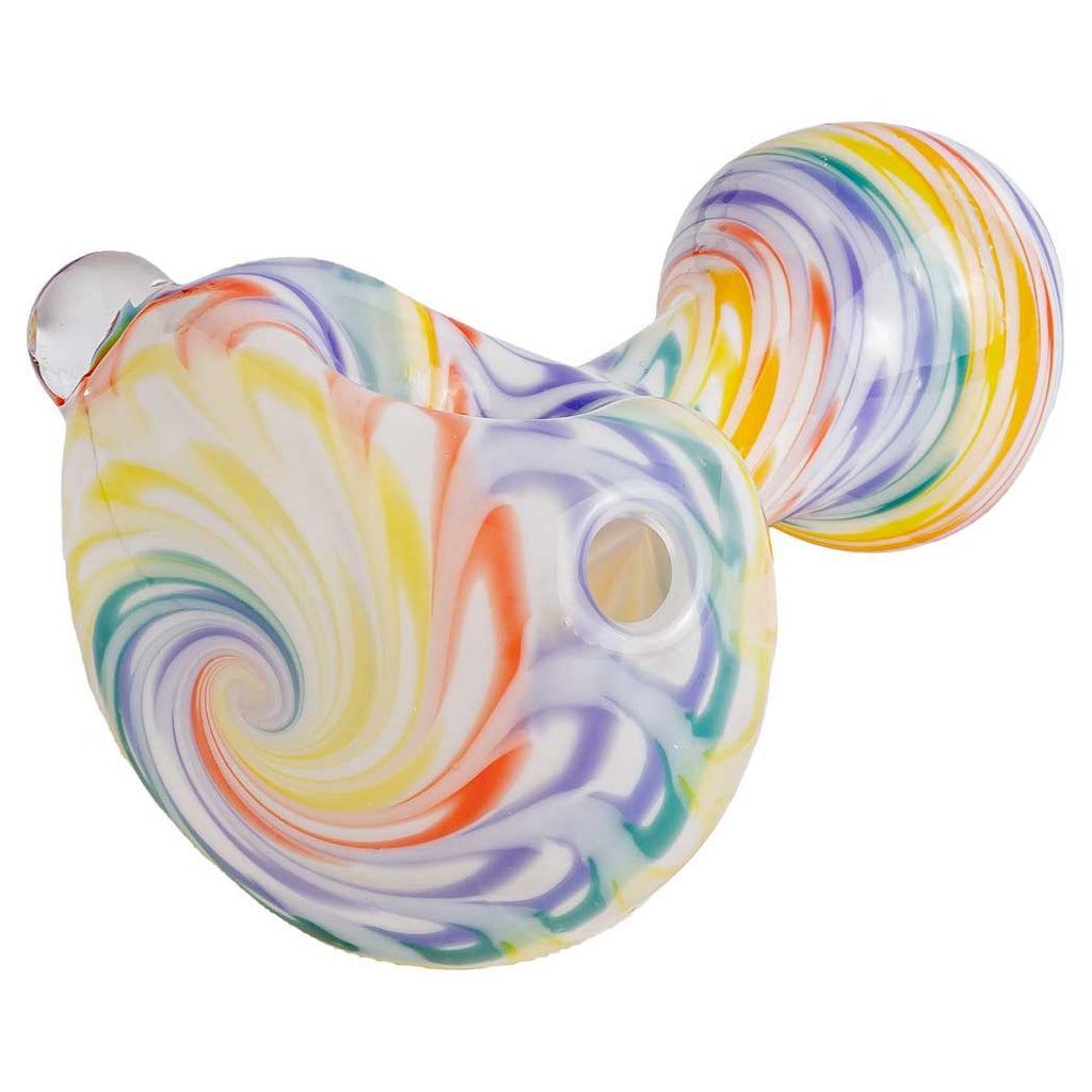 Hot Mess Glass 4" Large Bowl Spoon Hand Pipe - Assorted – Excitement ...