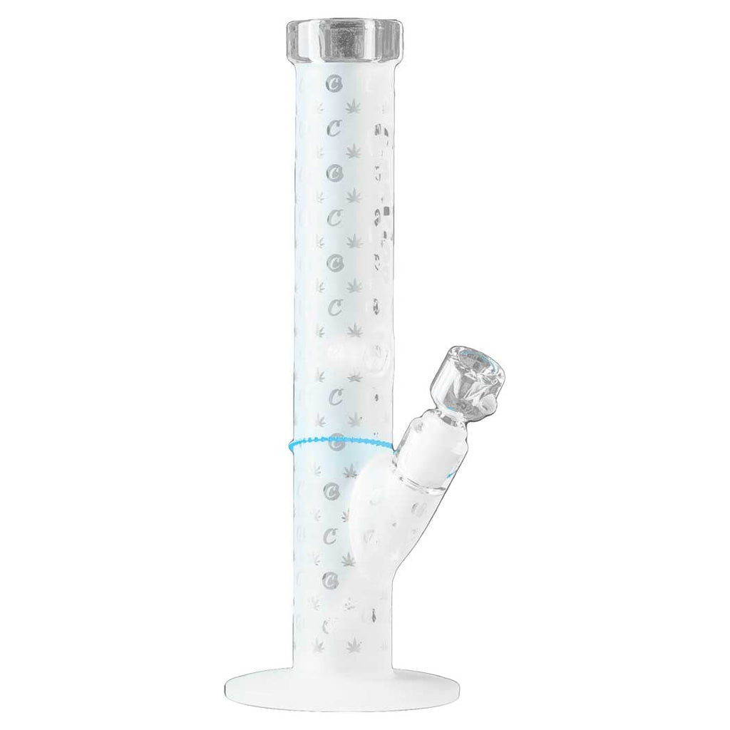 Cookies V Straight 14" Glass Water Pipe with Grinder – Excitement Smokin PA