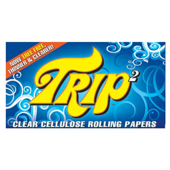 Trip 2 Clear Cellulose Rolling Papers – Excitement Smokin PA