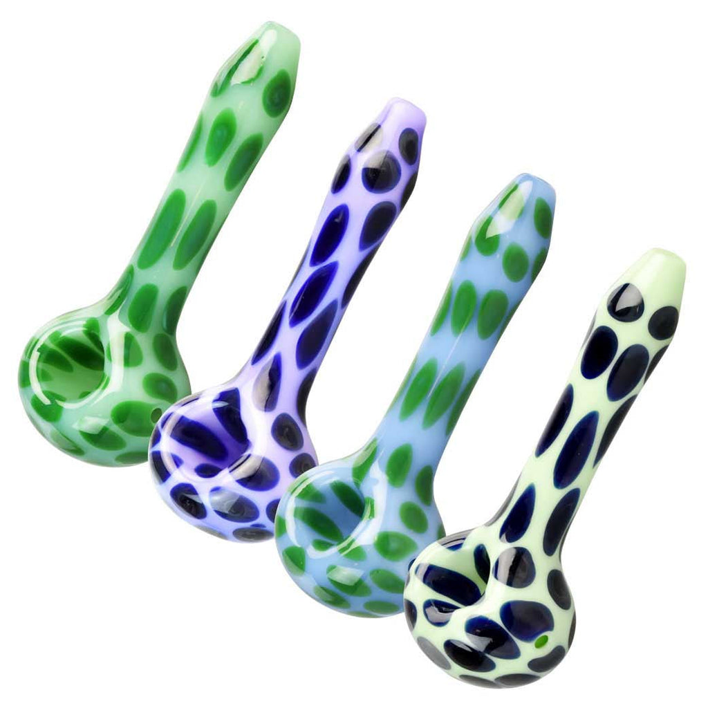 Pulsar Animal Spots 4.5" Spoon Pipe – Excitement Smokin PA
