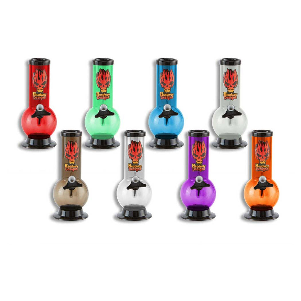 Headway Designs Acrylic Bubbler Water Pipe - Assorted – Excitement ...