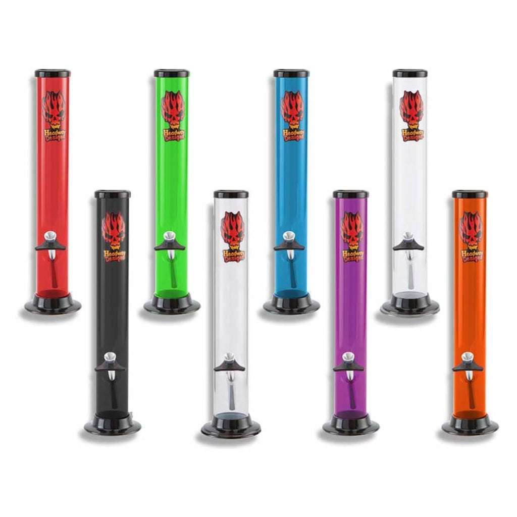 Headway Designs Acrylic Straight Water Pipe – Excitement Smokin PA