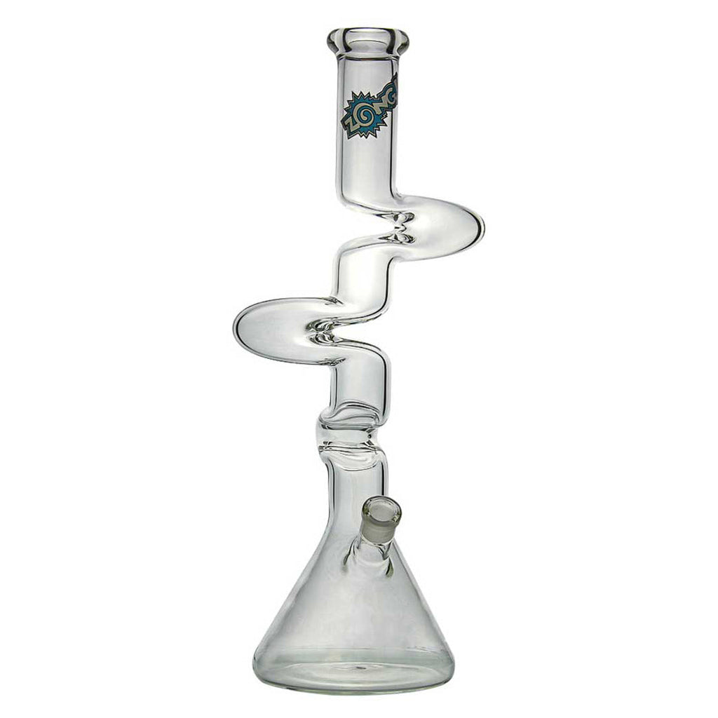 Zong 3 Kink Fat Series 18" Beaker Water Pipe – Excitement Smokin PA